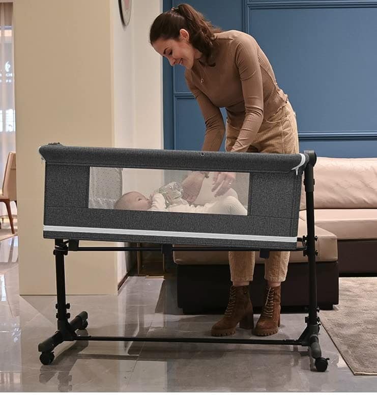 StarAndDaisy 10-in-1 Folding Baby Bed Cum Cot